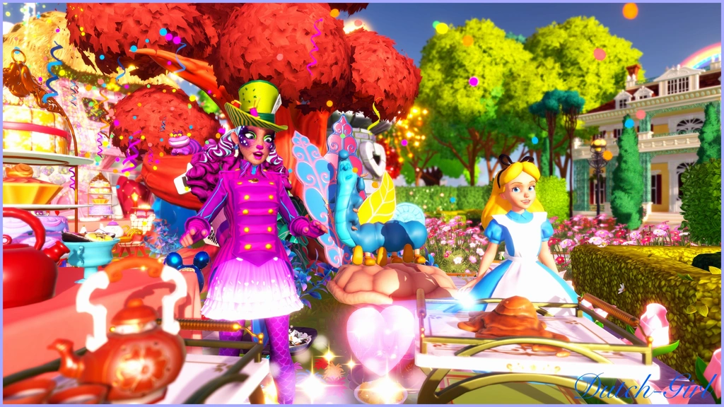 Topsy-Turvy Tea Party dreamsnap by 🏴‍☠️☠️ Dutch-Girl ☠️🏴‍☠️ | Dreamers ...