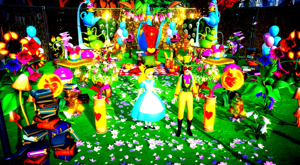 Topsy-Turvy Tea Party dreamsnap by LonelyTimetraveller | Dreamers Portal